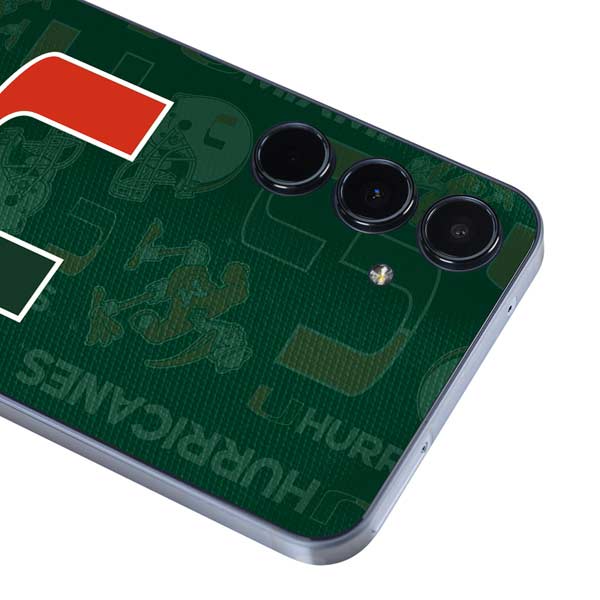 University of Miami U Hurricanes Galaxy A55 5G Skin| Phone Skins – Skinit