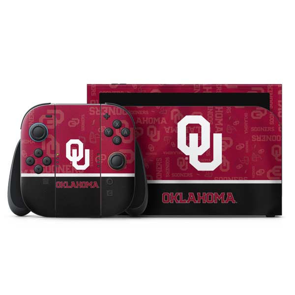 University of Oklahoma Split Jersey Nintendo Switch 2 (2025) with Joy ...