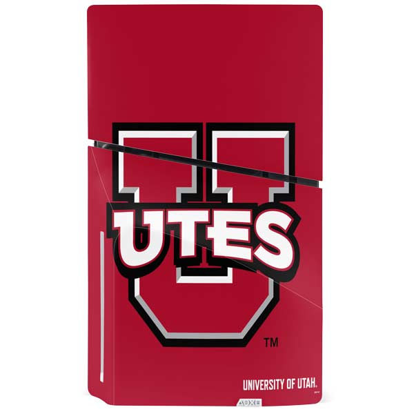University of Utah Block U Skin for PS5 Slim Disk Console - Skinit