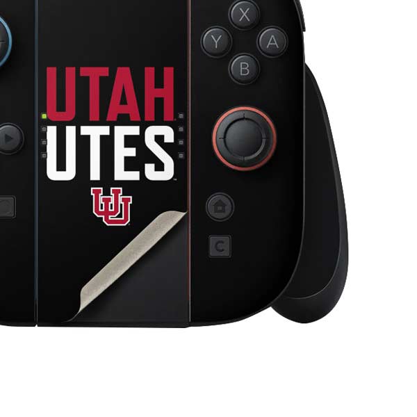 University of Utah Interlocking U Nintendo Switch 2 (2025) Joy-Con ...