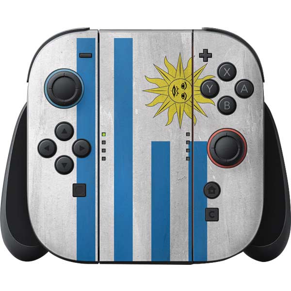 Uraguay Flag Distressed Nintendo Switch 2 (2025) Joy-Con Controller ...