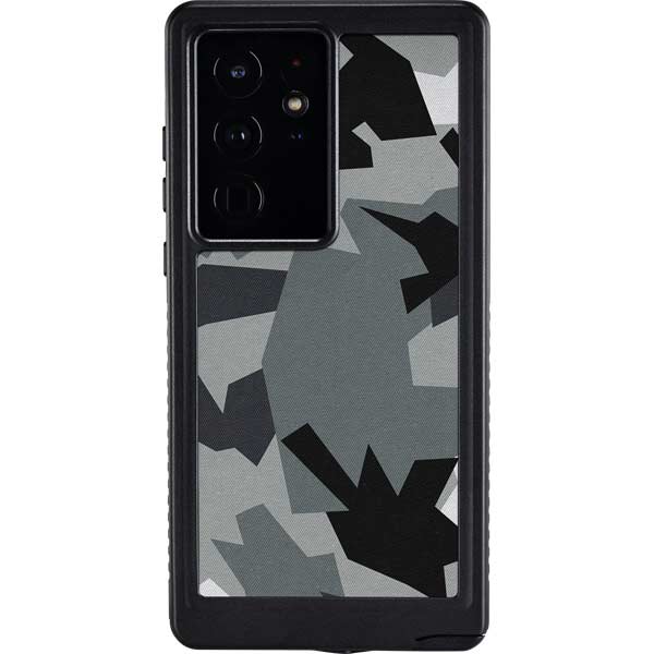 Urban Camouflage Black Galaxy S24 Ultra Case | Waterproof Phone Cases ...