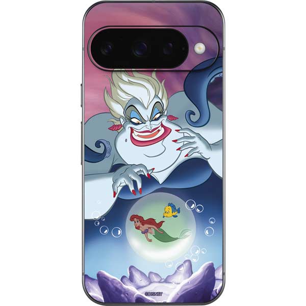Disney Villains Ursula Ariel and Flounder Skin for Google Pixel 10 | Skinit