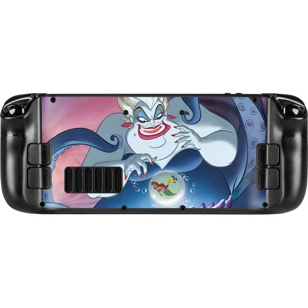 Ursula Ariel and Flounder Steam Deck Handheld Gaming Computer Skin – Skinit