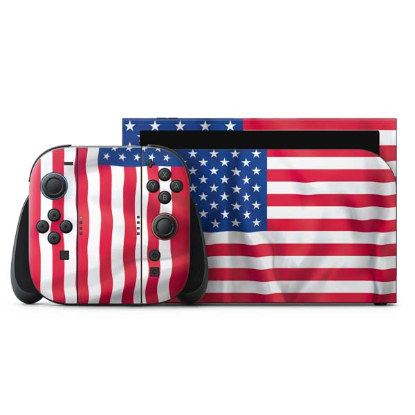 USA Flag American Flag Nintendo Switch 2 (2025) with Joy-Con Skin | Skinit