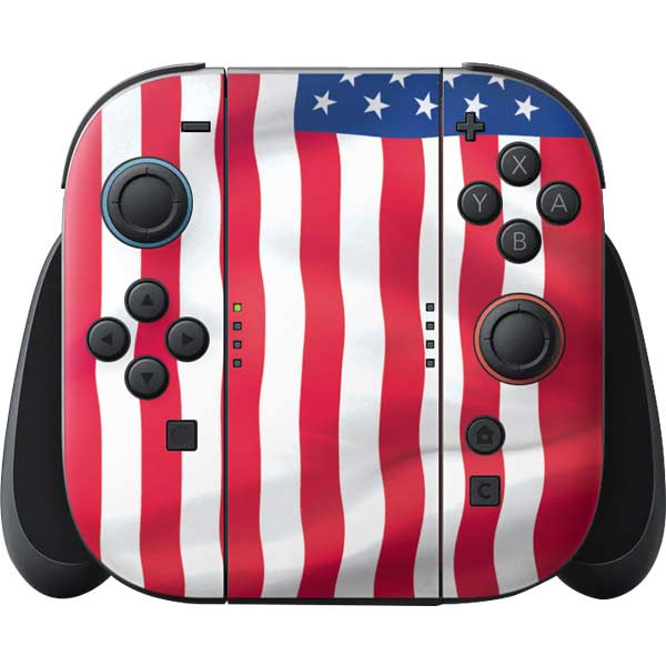 USA Flag Nintendo Switch 2 (2025) Joy-Con Controller Skin | Skinit