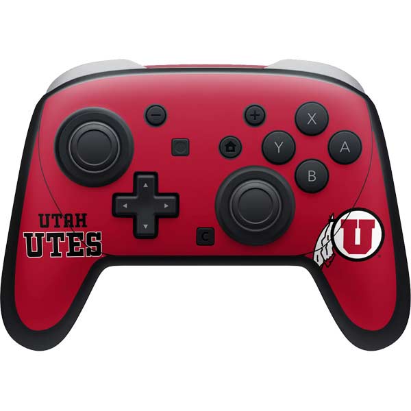 University of Utah Utes Text on Red Nintendo Switch 2 (2025) Pro ...