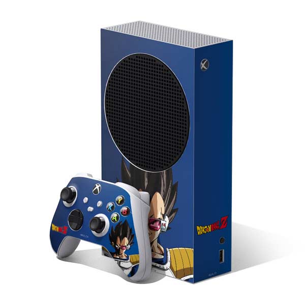 Dragon Ball Z Vegeta Portrait Xbox Series S Bundle Skin – Skinit