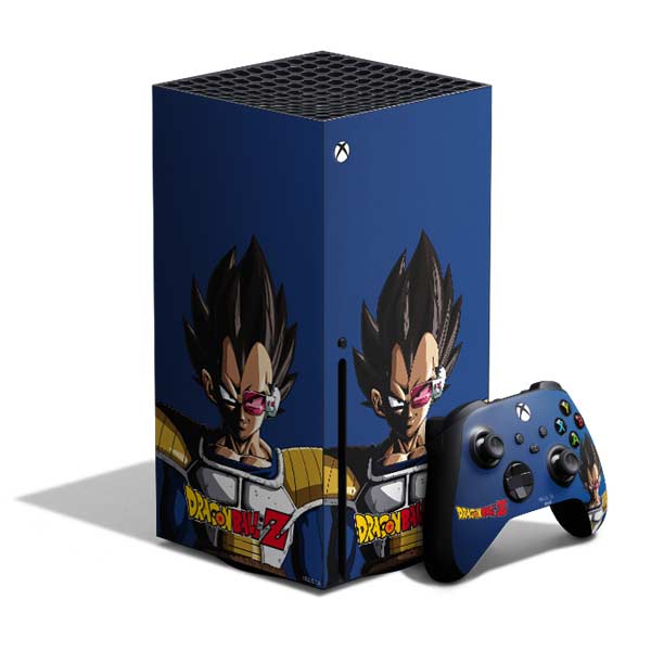 Dragon Ball Z Vegeta Portrait Xbox Series X Bundle Skin – Skinit
