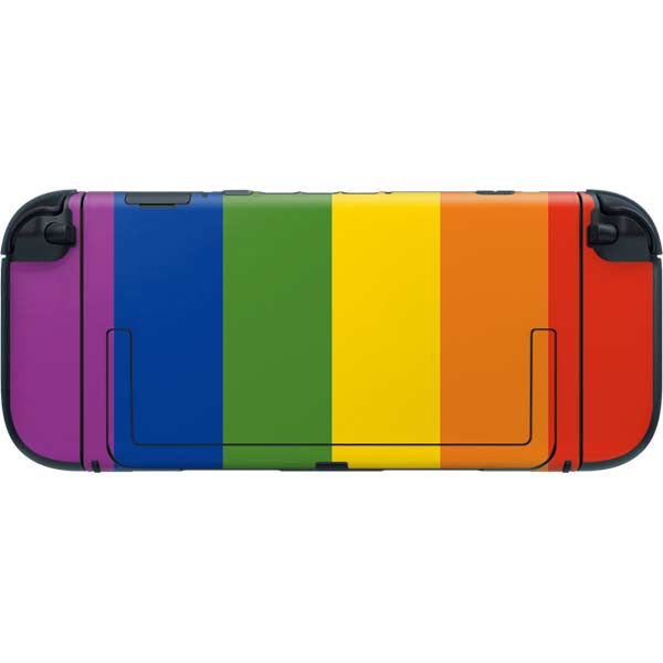 Vertical Rainbow Flag Nintendo Switch 2 (2025) with Joy-Con Skin | Skinit