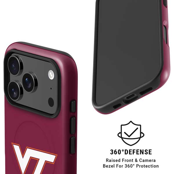 Virginia Tech University Maroon Apple iPhone 17 Pro Max Magsafe Impact ...