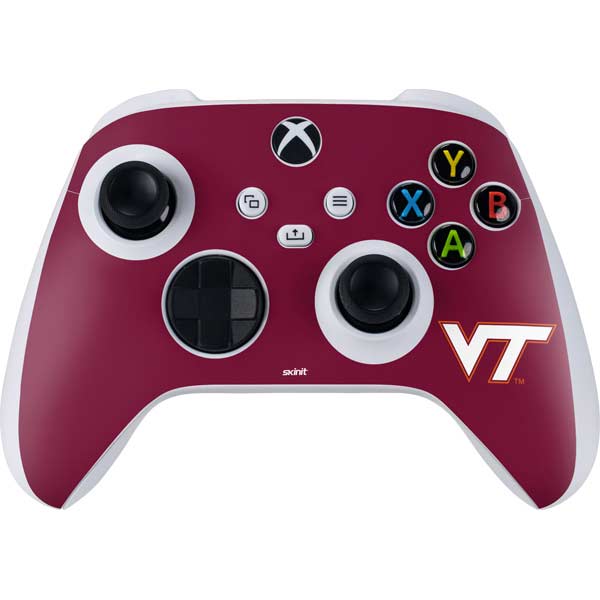Virginia Tech Maroon Xbox Series S Skins | Officially Licensed College ...