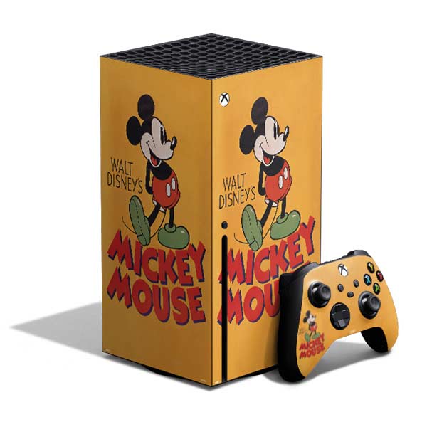 Disney Mickey Mouse Walt Disney Classic Character Xbox Series X Skins ...