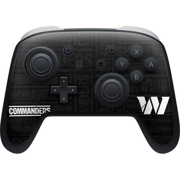 NFL Washington Commanders Black and White Nintendo Switch 2 (2025) Pro ...