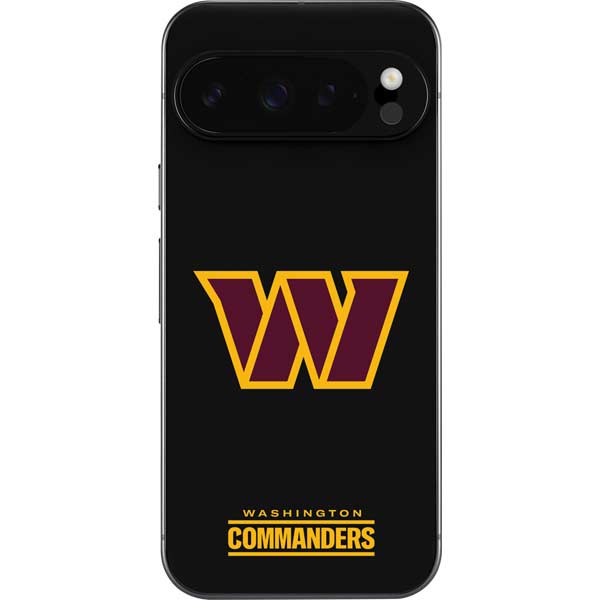 NFL Washington Commanders Black Background Skin for Google Pixel 10 Pro ...