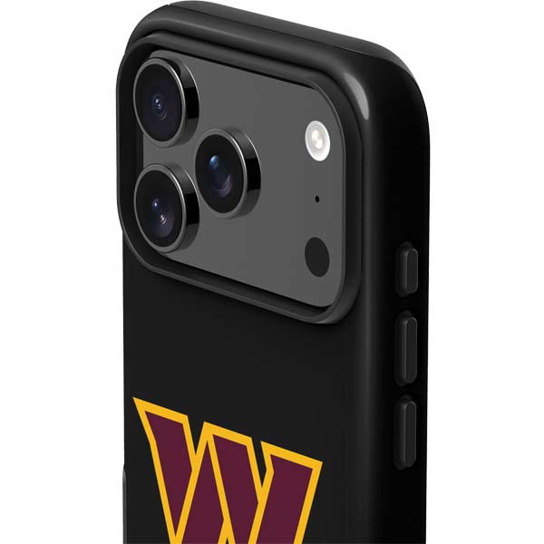 iPhone 17 Pro NFL Washington Commanders Black Background Impact Case ...