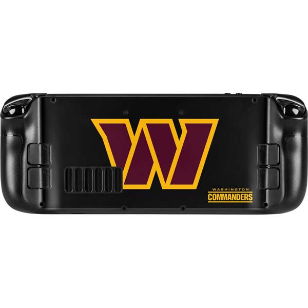 Washington Commanders Black Background Steam Deck Handheld Gaming ...