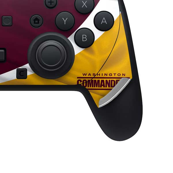 NFL Washington Commanders Flag Nintendo Switch 2 (2025) Pro Controller ...
