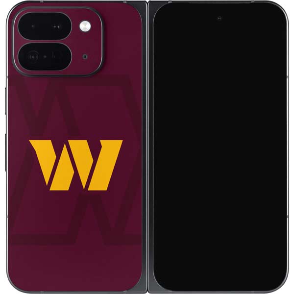 NFL Washington Commanders Large Logo Skin for Google Pixel 9 Pro Fold ...