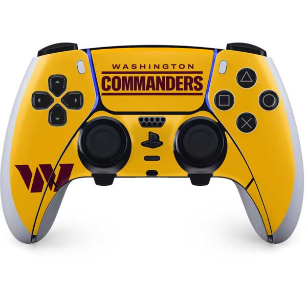 Washington Commanders Logo PS5 DualSense Edge Pro Controller Skin – Skinit