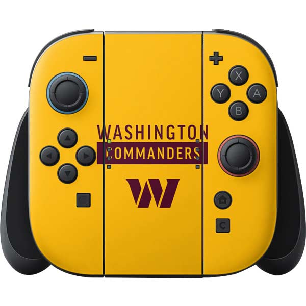 NFL Washington Commanders Yellow Nintendo Switch 2 (2025) Joy-Con ...