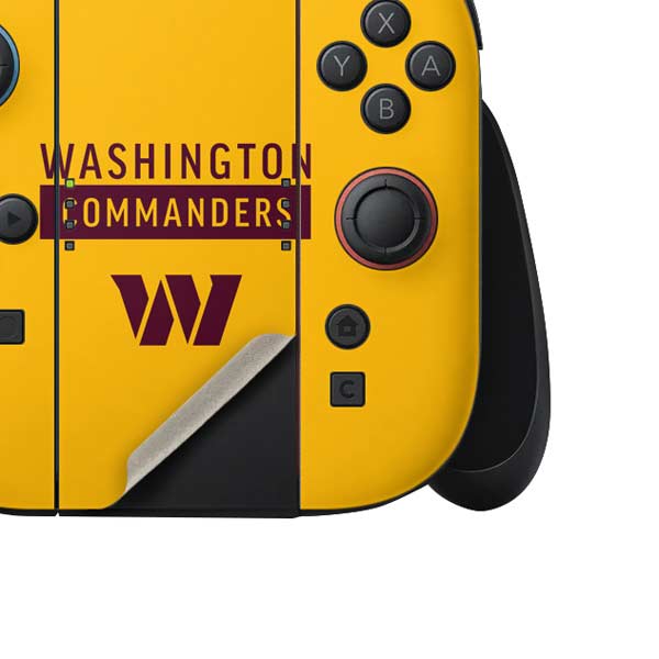 NFL Washington Commanders Yellow Nintendo Switch 2 (2025) Joy-Con ...