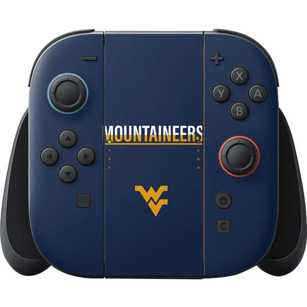 West Virginia University Blue Wood Floor Nintendo Switch 2 (2025) Joy ...