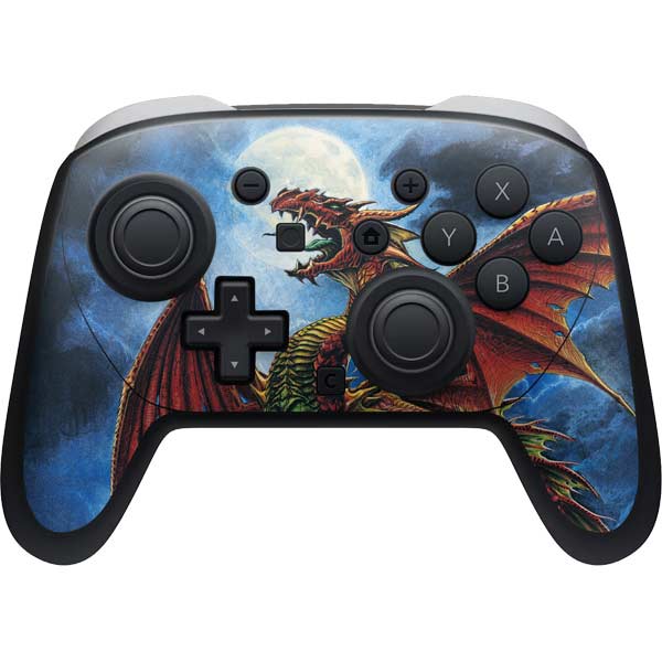Alchemy Carta Whitby Wyrm Nintendo Switch 2 (2025) Pro Controller Skin ...