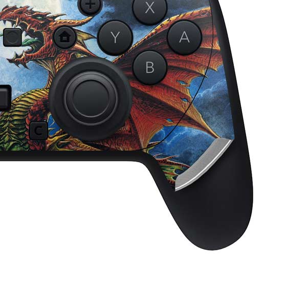 Alchemy Carta Whitby Wyrm Nintendo Switch 2 (2025) Pro Controller Skin ...