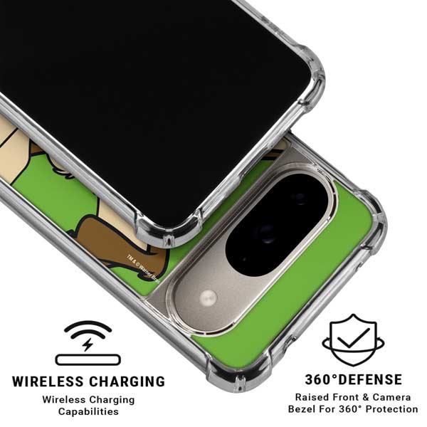 Looney Tunes Wile E Coyote Zoomed In Google Pixel 10 Clear Case | Clear ...