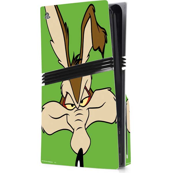 Looney Tunes Wile E Coyote Zoomed In Skin for PS5 Pro Console with Disk ...