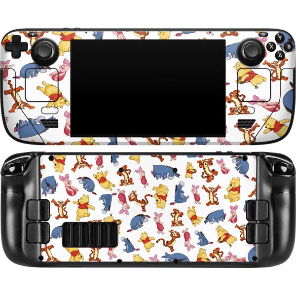 Disney Winnie the Pooh Character Pattern Steam Deck Handheld Gaming ...
