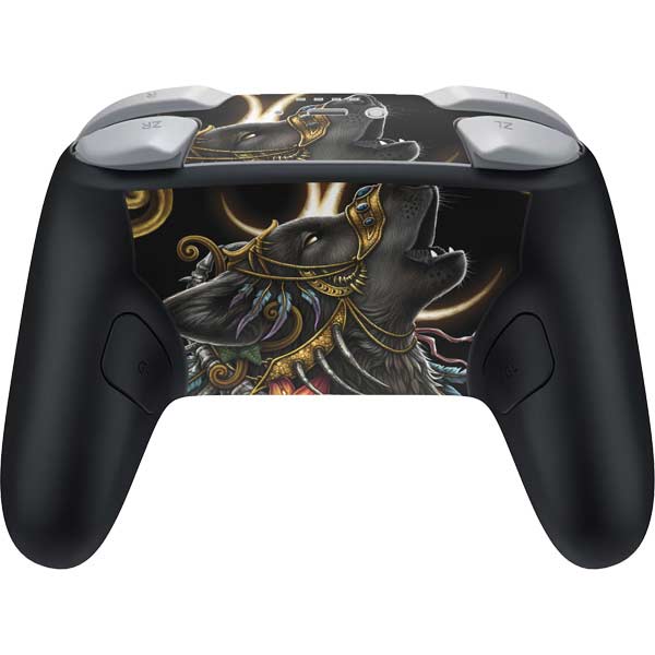 Wolf Howling by Sarah Richter Nintendo Switch 2 (2025) Pro Controller ...
