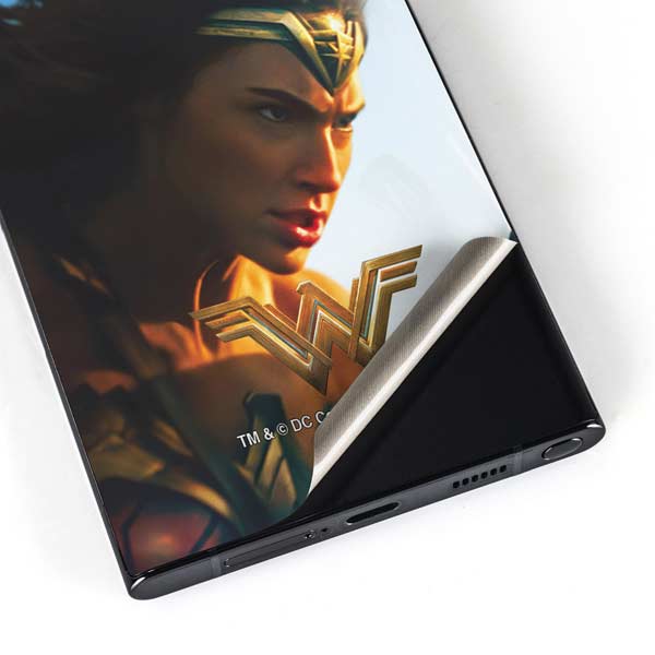 Galaxy S25 Ultra DC Comics Wonder Woman Action Pose Poster Skin | Skinit