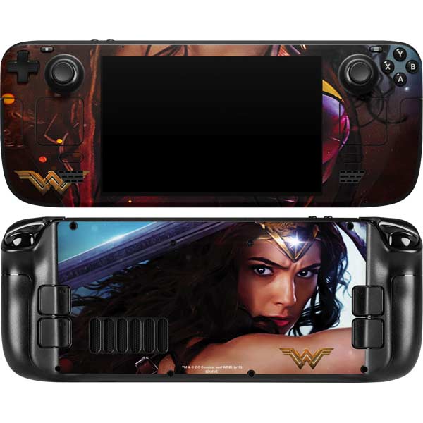 DC Comics Wonder Woman Battle Ready Poster Steam Deck Handheld Gaming ...