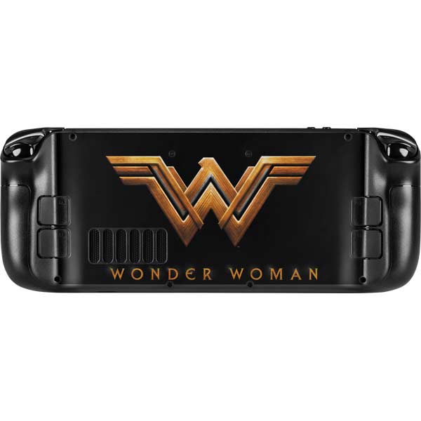 DC Comics Wonder Woman Gold Emblem Steam Deck Handheld Gaming Computer ...