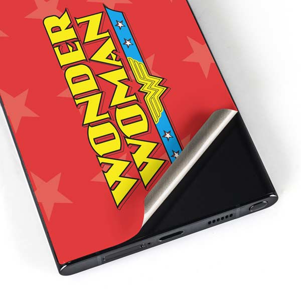 Galaxy S25 Ultra DC Comics Wonder Woman Logo Skin | Skinit