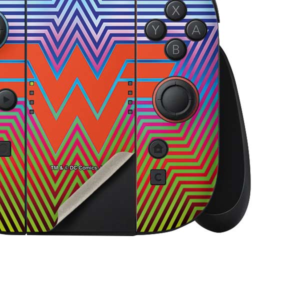 Wonder Woman 1984 (2020) Rainbow Chevron Logo Nintendo Switch 2 (2025 ...