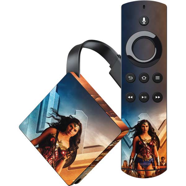 Wonder Woman Unconquerable Warrior Fire TV Skin | DC Comics – Skinit