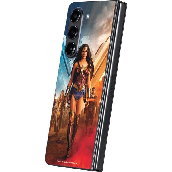 Wonder Woman Unconquerable Warrior Skin for Galaxy Z Fold5 5G | Skinit
