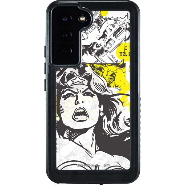 DC Comics Wonder Woman Vintage Comic Art Galaxy S24 Plus Case ...