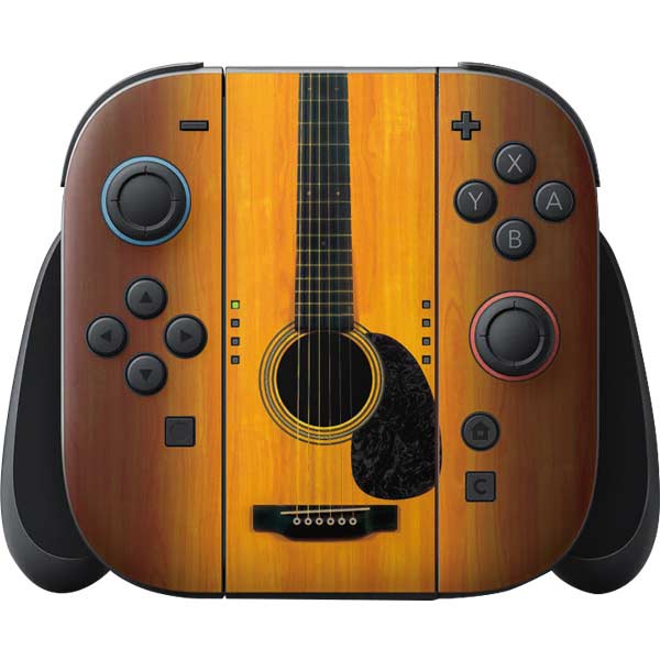 Wood Guitar Nintendo Switch 2 (2025) Joy-Con Controller Skin | Skinit