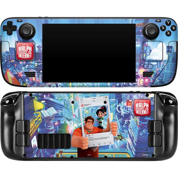 Disney Wreck-it Ralph and Vanellope Instagram Pose Steam Deck Handheld ...