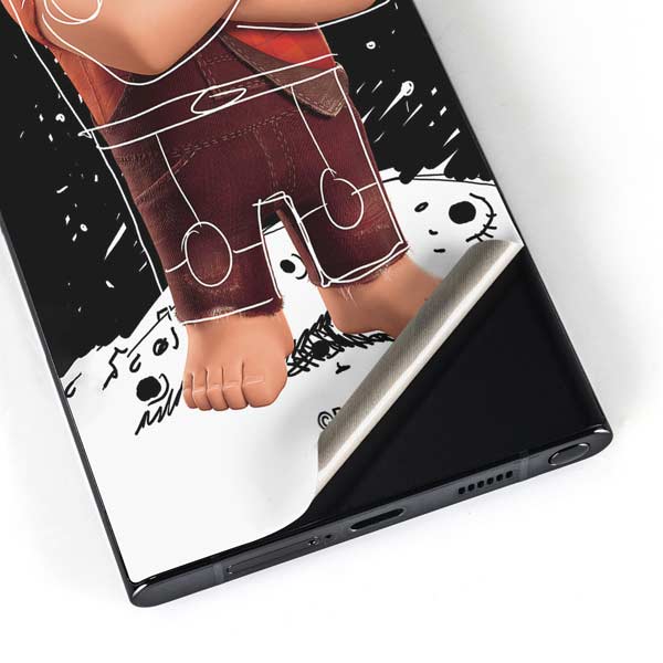 Galaxy S25 Ultra Disney Wreck-it Ralph And Vanellope Space Sketch Skin ...