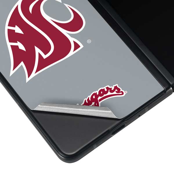WSU Cougars Logo Galaxy Z Fold4 5G Skin | Decals | Skinit