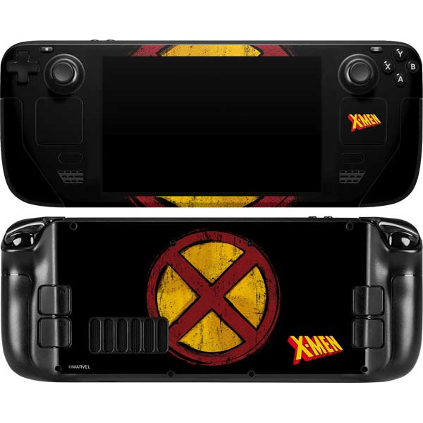 Marvel X-Men Logo Steam Deck Handheld Gaming Computer OLED Skin – Skinit