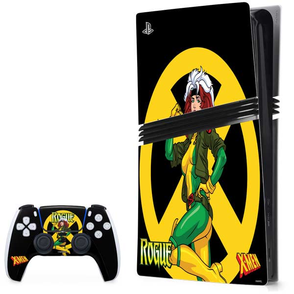 Marvel X-Men Rogue PS5 Pro Console & Controller Skins | Skinit