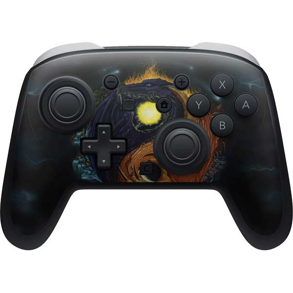 Yin Yang Dragon by Ed Beard Jr Nintendo Switch 2 (2025) Pro Controller ...