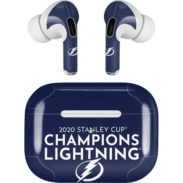 2020 Stanley Cup Champions Lightning Apple AirPods Skin | NHL – Skinit