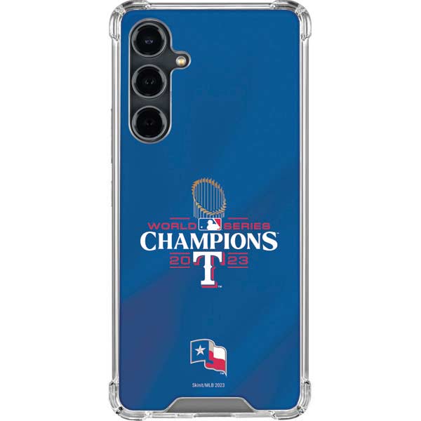 2023 World Series Champions Texas Rangers Galaxy S23 FE Clear Case ...